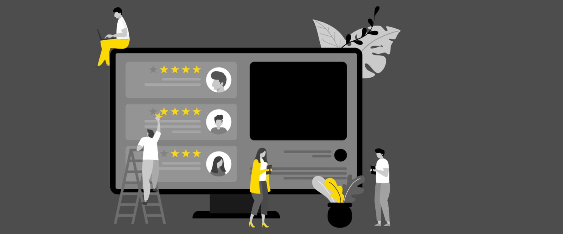 What are the basic elements of a display ad?